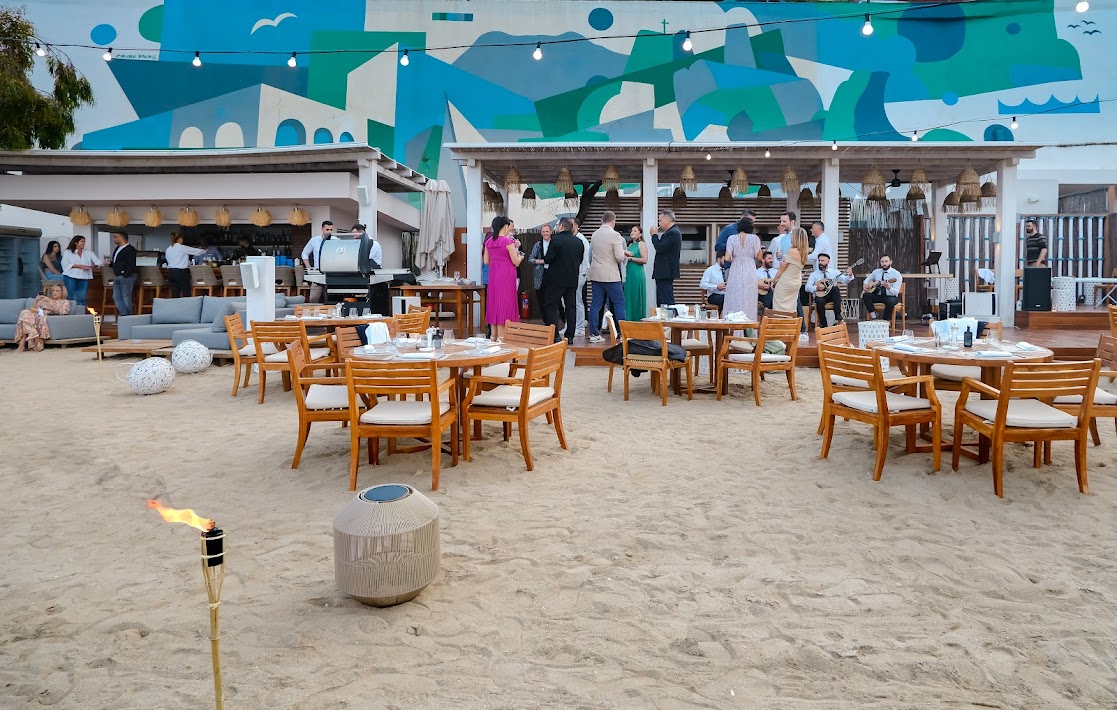 Emerald by Night Beach Restaurant | Angsana Corfu Resort & Spa