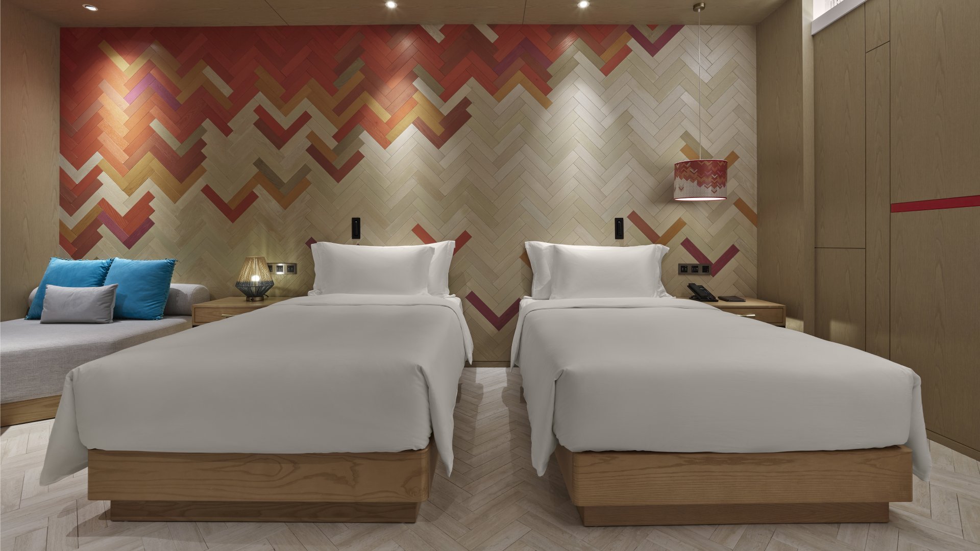 Valley View Hot Spring Room -Twin | Angsana Tengchong